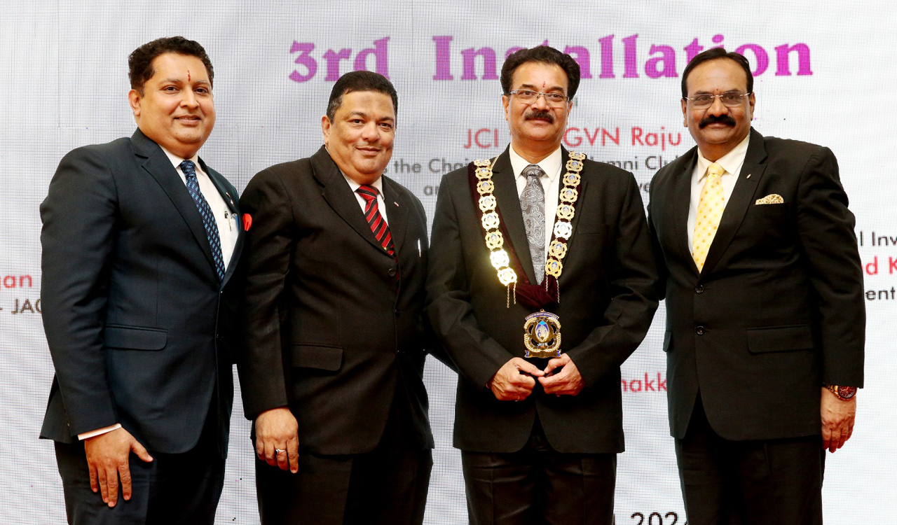 Personality development expert BVN Raju elected as chairman of JCI ...
