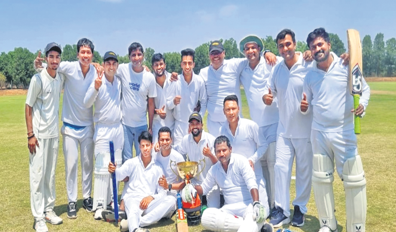 Park Hyatt lift cricket trophy-Telangana Today – Telangana Press